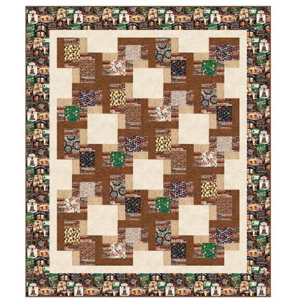 How to Make a Quilt Using a Panel ⋆ Phoebe Moon Quilt Tutorial