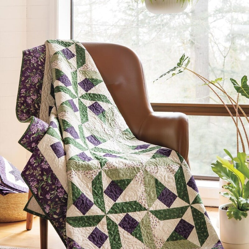 Carnation Duet Quilt Pattern ⋆ PhoebeMoon Quilt Designs