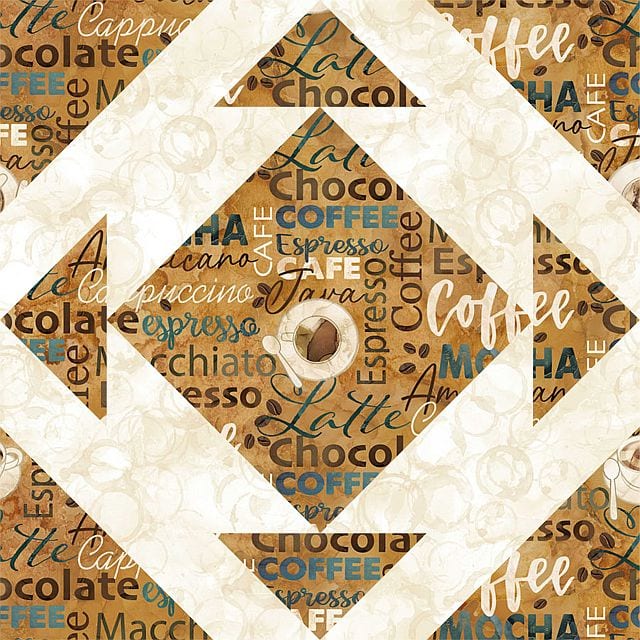 Coffee or Tea Mini-Quilt Pattern ⋆PhoebeMoon Quilt Designs