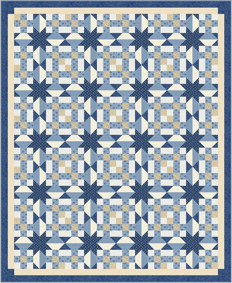 Pretty in Paisley Twin Quilt Pattern⋆ PhoebeMoon Quilt Designs