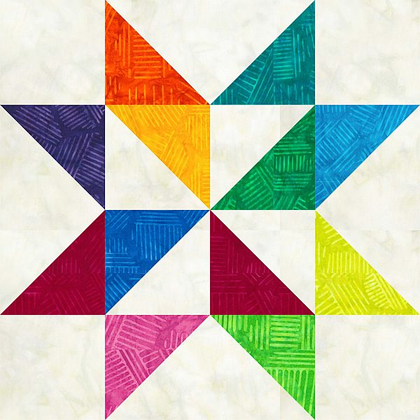 Sunny Morning Throw Quilt Pattern⋆ PhoebeMoon Quilt Designs