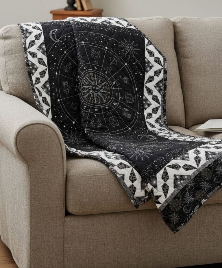 Pisces Throw Quilt Pattern⋆ PhoebeMoon Quilt Designs