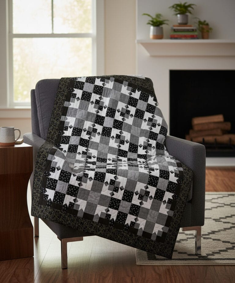 Dark Shadows Quilt ⋆ PhoebeMoon Quilt Designs